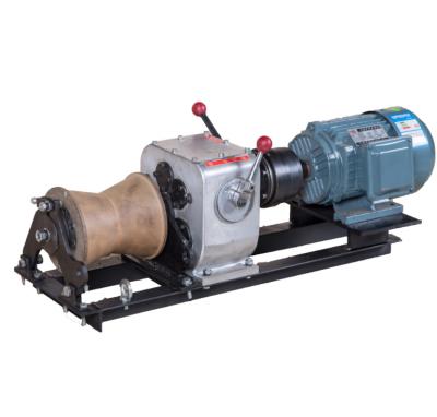 China Portable Mini 1 Ton Capacity Cable Winch Puller With Electric Engine For Pulling Hoisting for sale