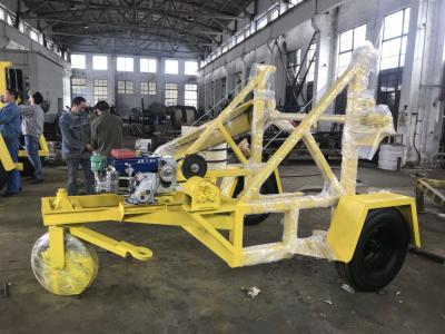 Cina Trasporto a fune conveniente del fornitore diretto del rimorchio del tamburo per cavi da 3 tonnellate 600 chilogrammi in vendita