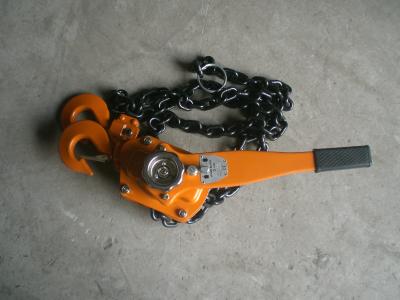 China Capacity 6 Ton Basic Construction Tools Lever Hoist Lifting Height 1.5m Chain Dia 10mm for sale