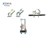 China 10KN Angled Crossarm-mounted Stringing Block for Power Construction for sale