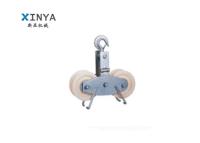 China Double Sheave Stringing Pulley Blocks for String Cable During Power Tranmission Line for sale