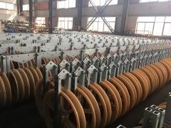 China Steel Frame Single Conductor Stringing Blocks Shdn660 for sale