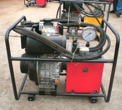 China 80Mpa Diesel Hydraulic Power Pump 1.6L/min Flow 220V Steel for sale