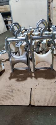 China Heavy Duty Cable Pulling Roller with 120x58mm Wheel Size and High Load Capacity for Durable Construction for sale