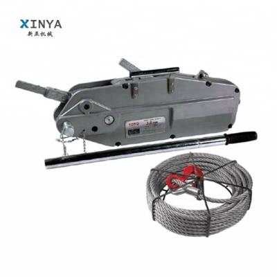 China Hand Power Source Lever Tractor Winch with 5.4T Capacity and 20M Lifting Height for Wire Rope Pulling for sale