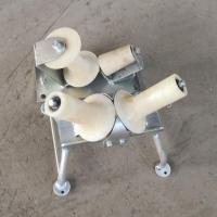 China One Way Cable Laying Roller Nylon Stringing Block Turning for sale