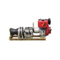 China 5 Ton Diesel Engine Capstan Winch For Cable Pulling for sale