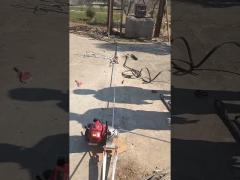 1T portable gas winch for cable pulling and lifting