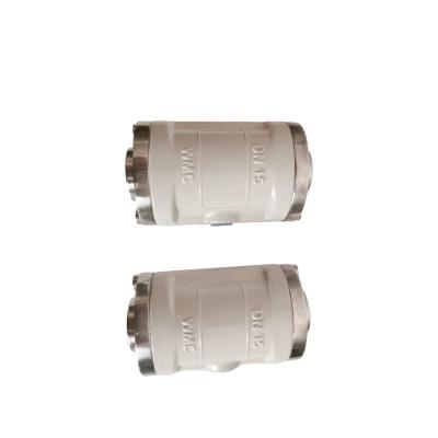 China Standard Metal Manual Pinch Valve Internal Thread Connection DN15 for sale