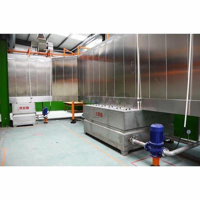 China Suspended Tunnel Electrostatic Powder Coating Line Surface Pretreatment Equipment for sale