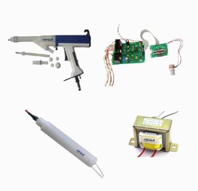 China 12V Manual Metal Electrostatic Powder Coating Gun for sale