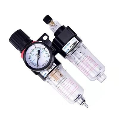 China 8mm AFC2000 Oil Water Separator Gas Source Processor Duplex Air Filter for sale