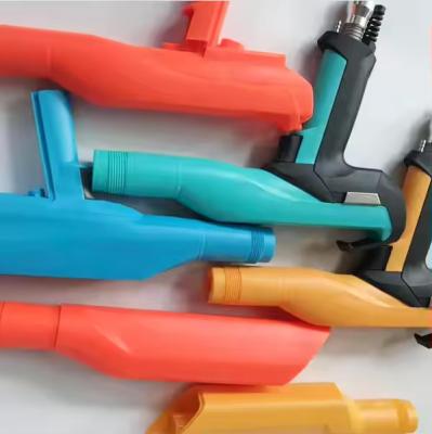 China Custom Electrostatic Powder Coating Spray Gun Housing Polished OEM Design For Industrial Powder Coating Machine Various for sale