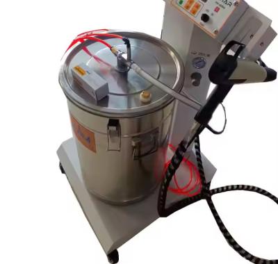 China Máquina de revestimento de pó eletrostático de 12 V para substrato de aço de rodas à venda