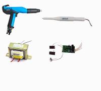 China Two Digital Dispay Electrostatic Powder Coating Gun for sale
