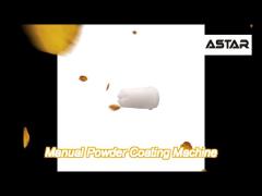 Flachsprühdüse 4 mm Encore LT Handschutz-Pulversprühpistole Manuelle elektrostatische Pulverbeschichtung
