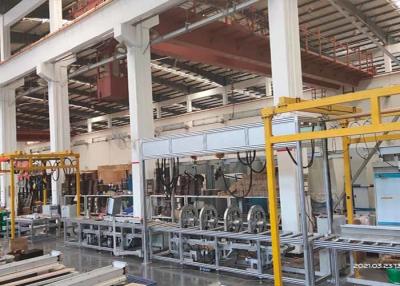 China Compacte Busbar Lopende band 2 Stuk Gietende Type Automatische het Vastnagelen Machine Te koop