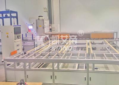 China Semi Automatische Busbar Lopende bandomkering 100mm Hoogte Te koop
