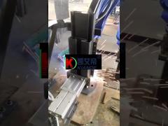 Économie de l'espace automatique de machine de soudure de robot de haute précision