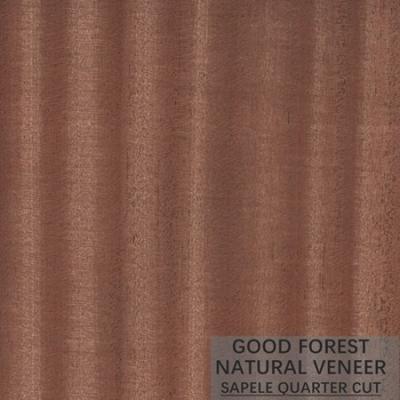 Cina L'impiallacciatura di legno naturale di Sapele ha calcolato l'impiallacciatura di legno del grano per la decorazione in vendita
