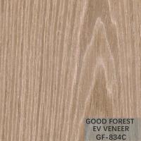 China Engineered Washed Oak Veneer EV Oak Veneer Sheets Grain Customized for sale