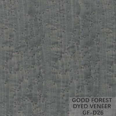 China OEM Birds Eye Dyed Wood Veneer Burl Grain Color Customization for sale