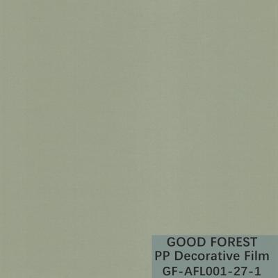 Cina Serie ritenente del polipropilene della pelle degradabile bianca decorativa del film in vendita
