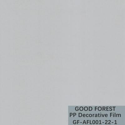 Cina Serie ritenente del polipropilene della pelle degradabile bianca decorativa del film in vendita