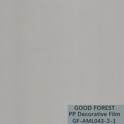 Cina Film decorativo di serie pp del metallo grano del cavo di tiraggio di larghezza 1260mm/di 1250mm in vendita