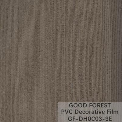 Cina Film decorativo del PVC della divisione spessore Grey Color scuro di 0.60mm - di 0.25mm in vendita