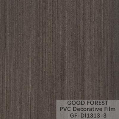 Cina Film decorativo del PVC della divisione spessore Grey Color scuro di 0.60mm - di 0.25mm in vendita