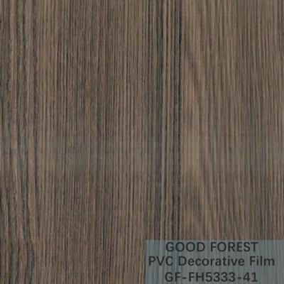 Cina Film decorativo del PVC della divisione spessore Grey Color scuro di 0.60mm - di 0.25mm in vendita
