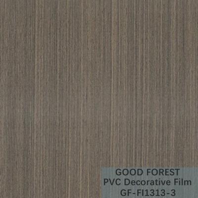 Cina Film decorativo del PVC della divisione spessore Grey Color scuro di 0.60mm - di 0.25mm in vendita