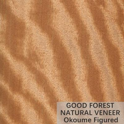 China La madera contrachapada de madera natural de la chapa de Okumen modificó el grueso de 0,18 para requisitos particulares - de 0.55m m en venta