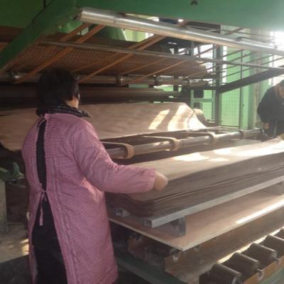 Cina Impiallacciatura di legno H925 della mobilia ricomposta decorazione del grano diritto della quercia bianca in vendita