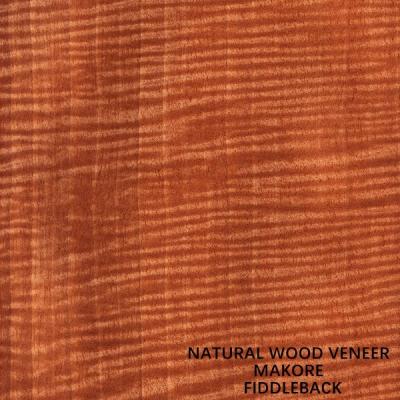 Китай Musical Instruments Africa Makore Wood Veneer Straight Fiddle Back Grain продается