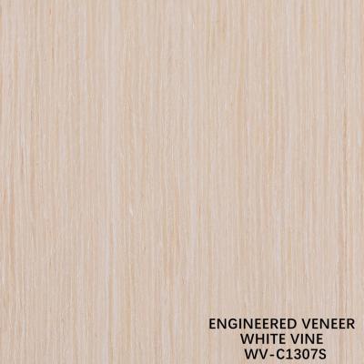Chine Straight Grain Engineered White Vine Wood Veneer 1307S Slice Cut 2050-3200mm à vendre