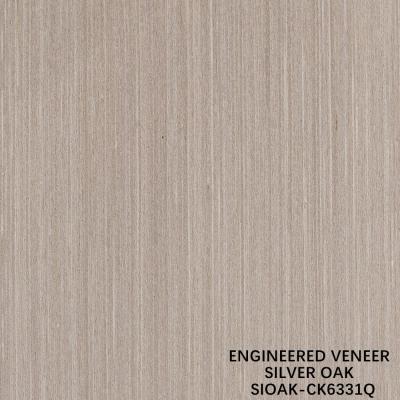 China Fancy Recomposed Wood Veneer Of Silver Pear Slice Cut Technics For Straight Grain Width 1280mm Splicing For Door Skin for sale