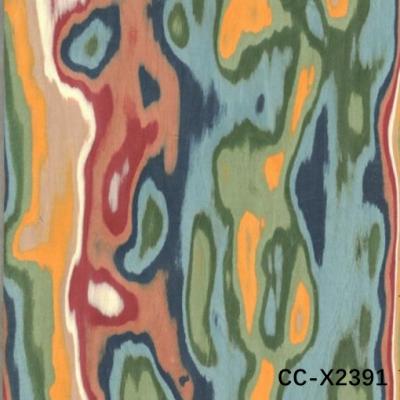 Chine Customized Recomposed Wood Veneer Colored Cloud X2391 Irregular Texture 2500*640 Normal Size For Decoration à vendre