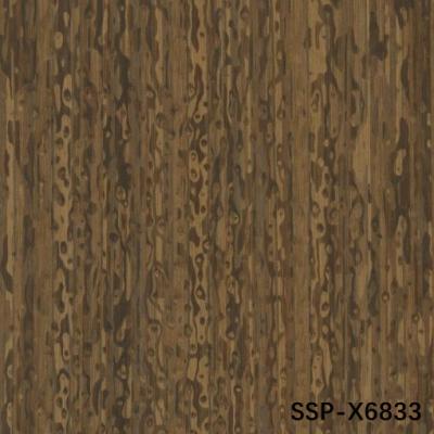 China Fumo Sapele Pommele Engenharia Carvalho Veneer Espessura 0,18-0,6 mm Para painel de parede à venda