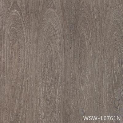 China Novo Design de Folheado de Madeira Recon Wenge WSW-L6761N Personalizável Espessura de 0,15-0,55mm Para Face de Porta Interior à venda