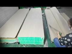 Fancy Recomposed White Oak Wood Veneer H7036 Slice Cut For Door And Windows ISO