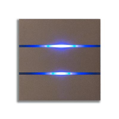 China 2025 Newest 3 Gang Zigbee Knx Wall Switch Aluminum Customized Color Panel High Voltage with Tuya Smart Life App Smart Switch for sale