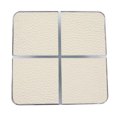 China Eastkame EK-RS1101 Factory Price Smart Home RS485 Building Automatic System 4 Key Smart Touch Panel Wall Switches Luxury Metal for sale