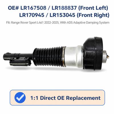 China 2022-2026 Range Rover Sport L461 Electric Front Air Suspension Shock With ADS LR167508 LR188837 for sale