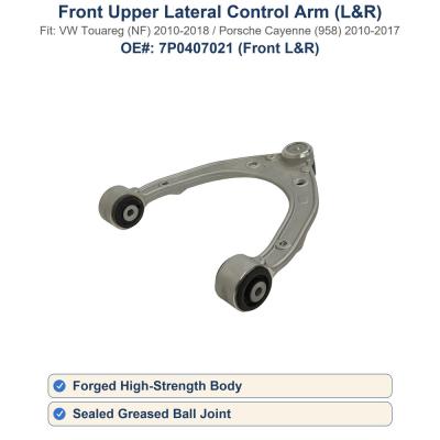 China Front Upper Lateral Control Arm For VW Touareg Porsche Cayenne 958 7P0407021 95834105100 for sale