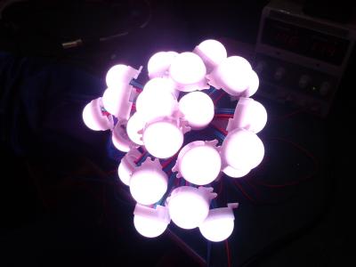 China IP65 0.72W Architectural LED Lighting , 30mm DMX512 LED Dot Lights for sale
