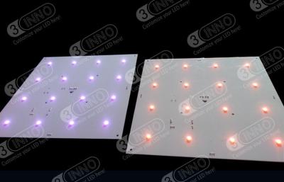 China 16 Pixel 48 Channel 5W DMX Lights , Beautiful 250x250 LED Panel DMX Background for sale