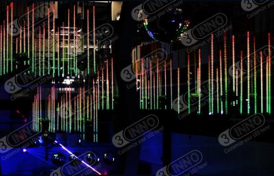China 0.5M 12W / 24W RGB SMD 5050 Falling Star Light 3D LED Tube with 8 Pixels 24 Channels for sale