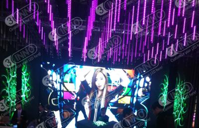 China 24W RGB DMX512 Entertainment LED Lighting  3.3ft Stage 3D Vertical Tubes for sale